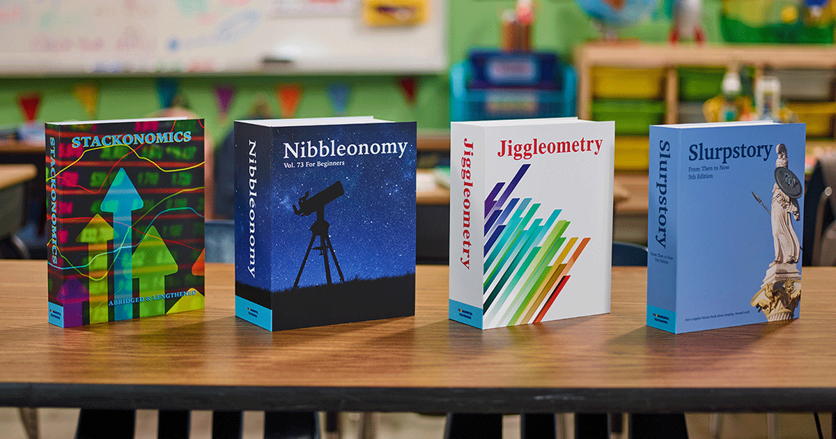 Kraft Made Snack-Themed Textbooks to Ease Return to School