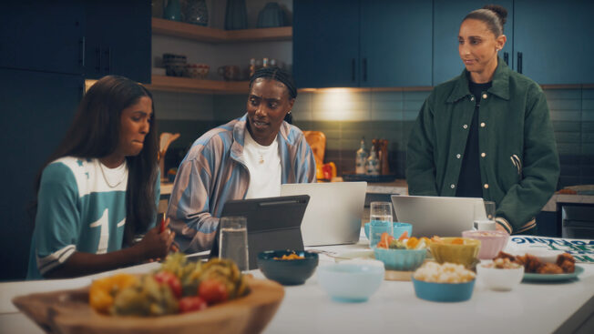 WNBA Players Cheer On C-Suite Women in Deloitte's Ad