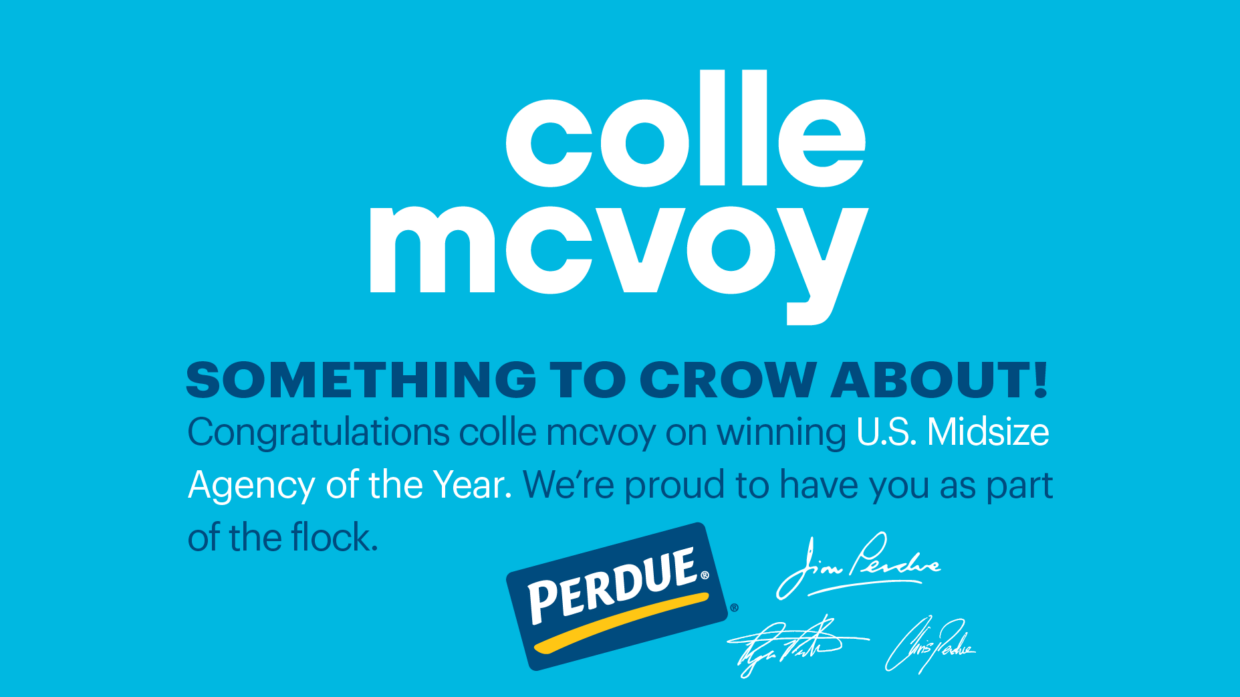 Colle McVoy Is Adweek’s U.S. Midsize Agency of the Year