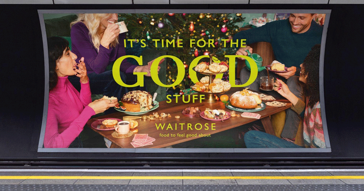 Supermarket Waitrose Saves Party Mishaps in Christmas Ad