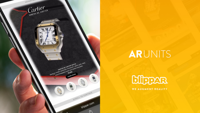 AR Tech Company Blippar Launches AR Ad Units