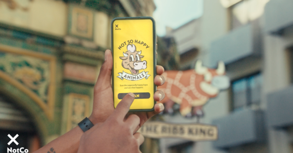 NotCo's AR Reveals Reality of 'Happy' Animal Logos