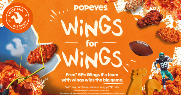 Popeyes First Big Game Ad Will Be in Super Bowl 58