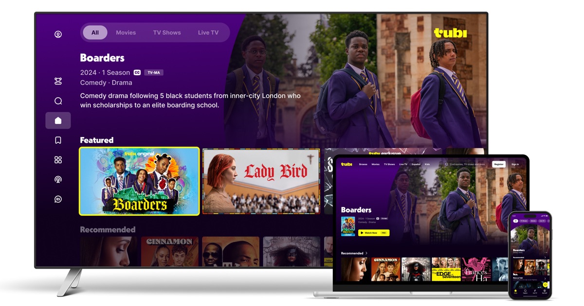 Tubi Brand Refresh Brings New Logo, Colors and Sound