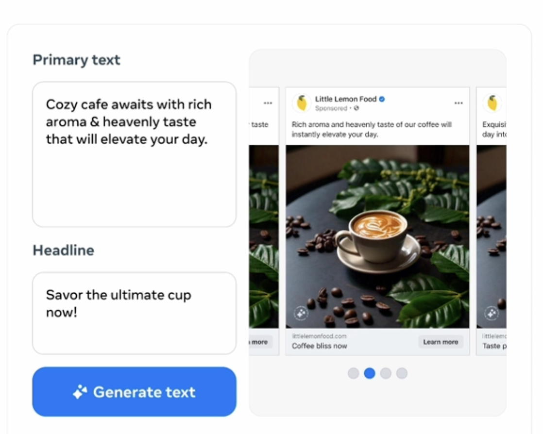 Meta Continues AI Push With Generative Image and Text Tools
