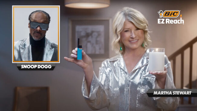 Snoop Dogg Rates Martha Stewart For Lighter Skills in BIC Ad