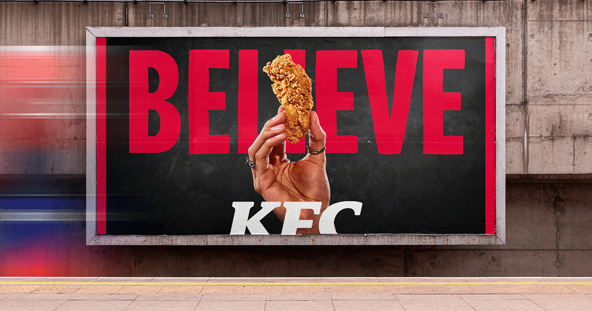 KFC's Irreverent Ad Calls on People to Believe in Chicken