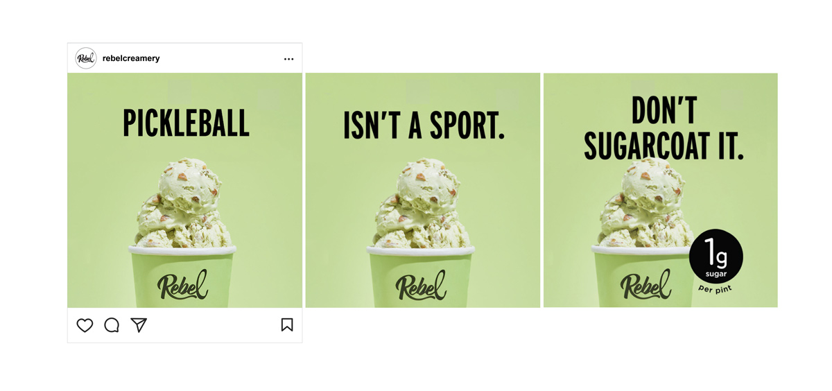 Rebel Creamery Drops Some Truth Bombs in New Ads