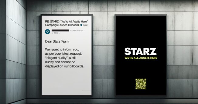 Starz's New Adult-Focused Marketing Is Not Family Friendly